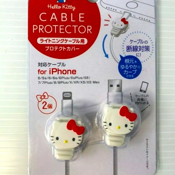 Hello Kitty | Accessories | Japan Exclusive Hello Kitty Cable Protector ...